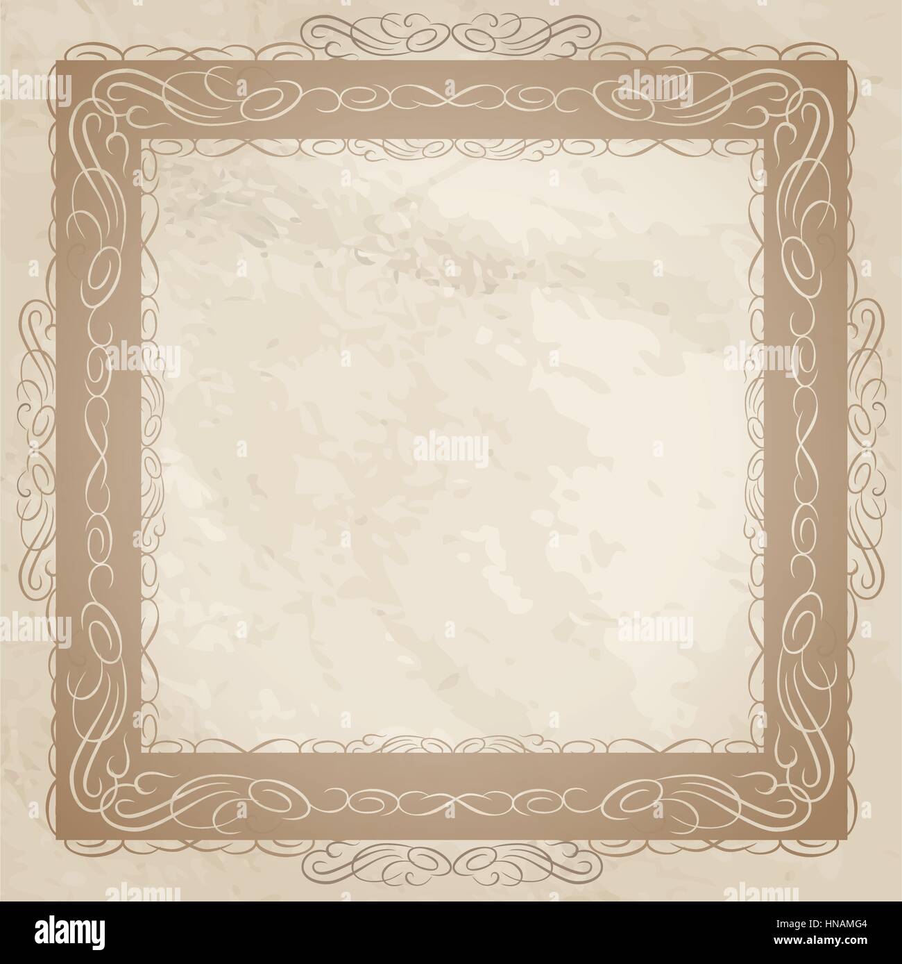Artwork frame texture Stock Vector Images - Alamy