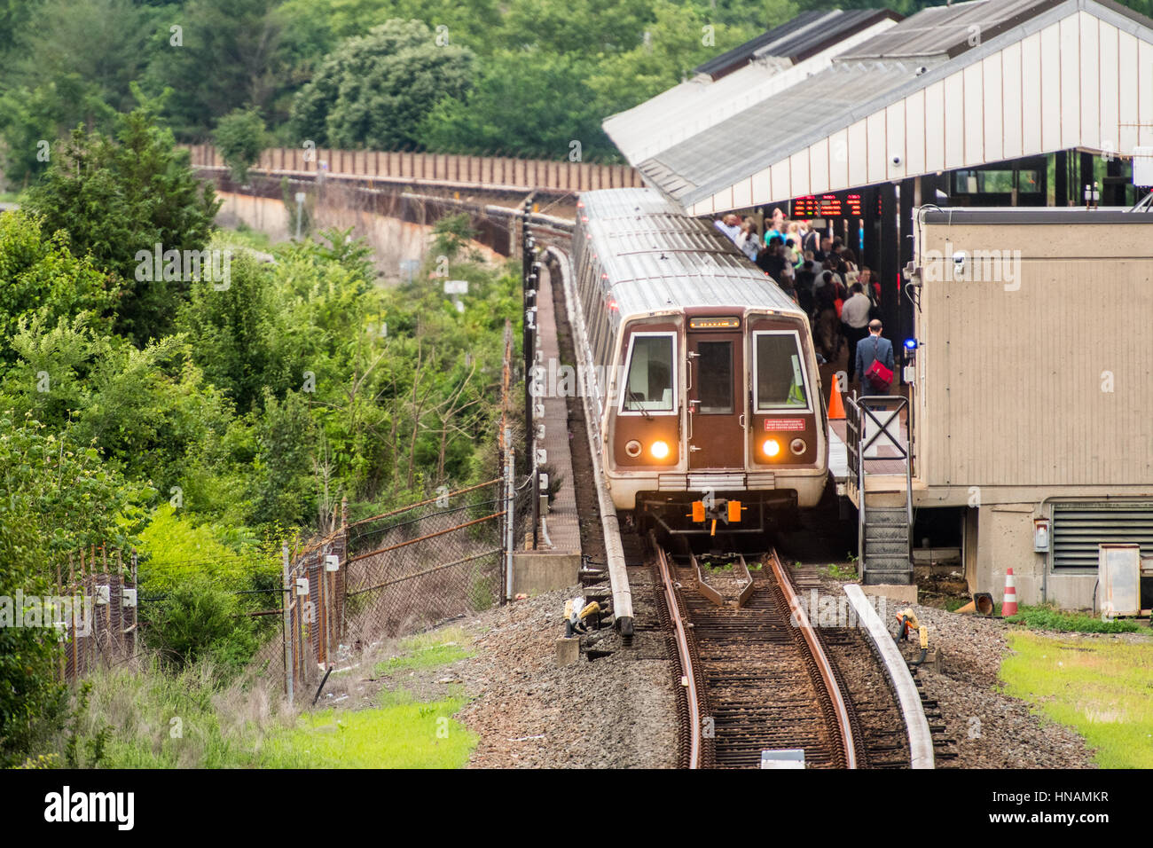 Dc metro train hi-res stock photography and images - Alamy