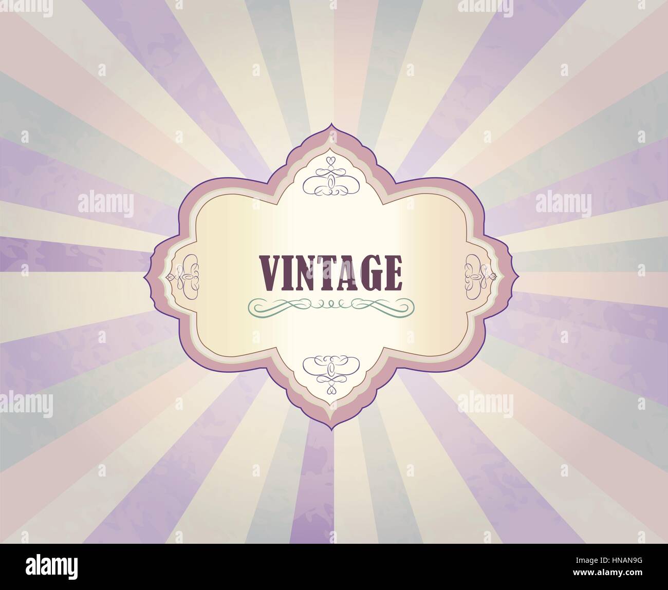 Vintage frame over retro textured background Stock Vector Image & Art ...