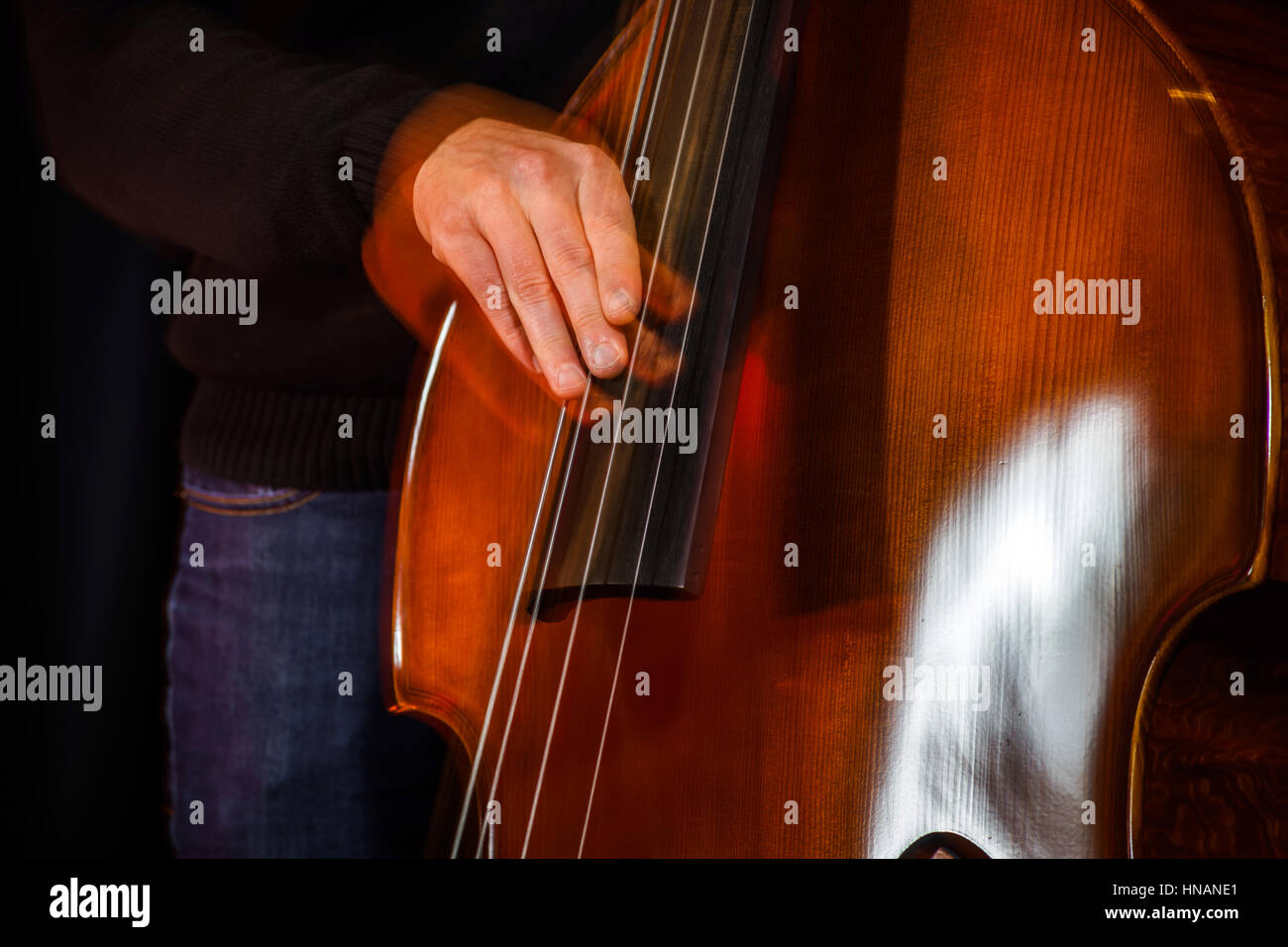 Classical double bass instrument hi-res stock photography and images ...