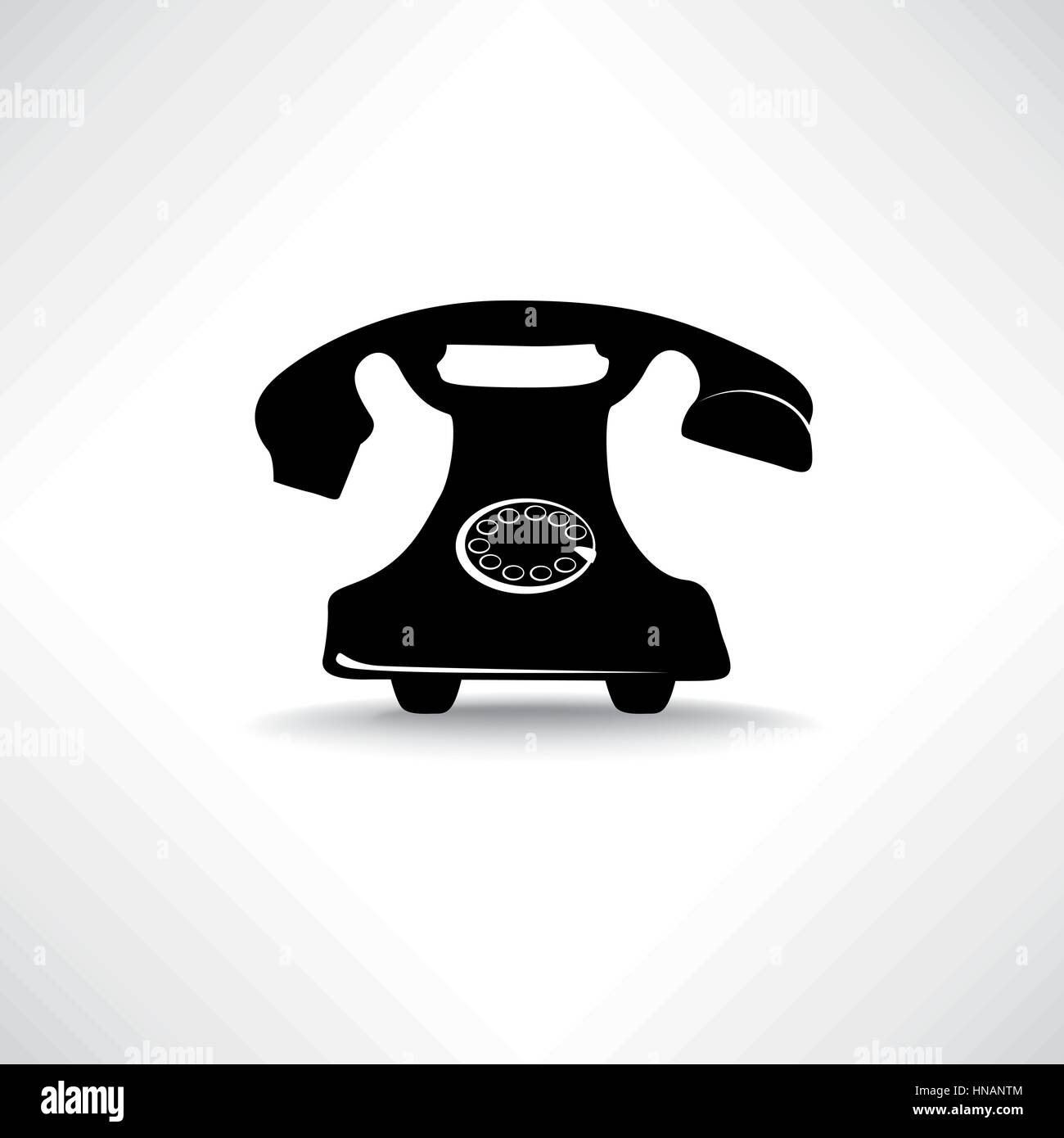 Old retro phone icon Stock Vector Image & Art - Alamy