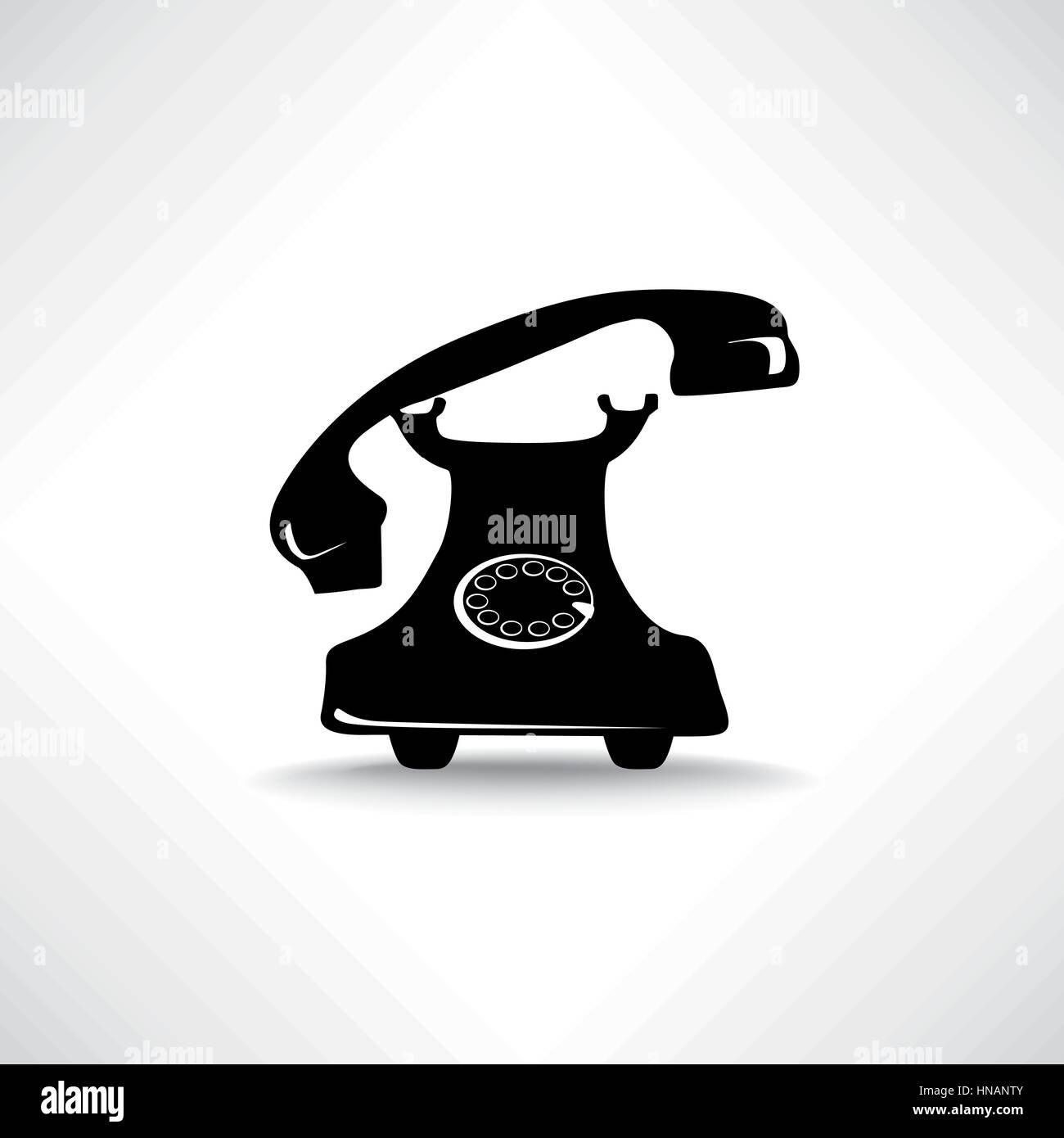 Old phone icon. Retro communiacion symbol Stock Vector Image & Art - Alamy