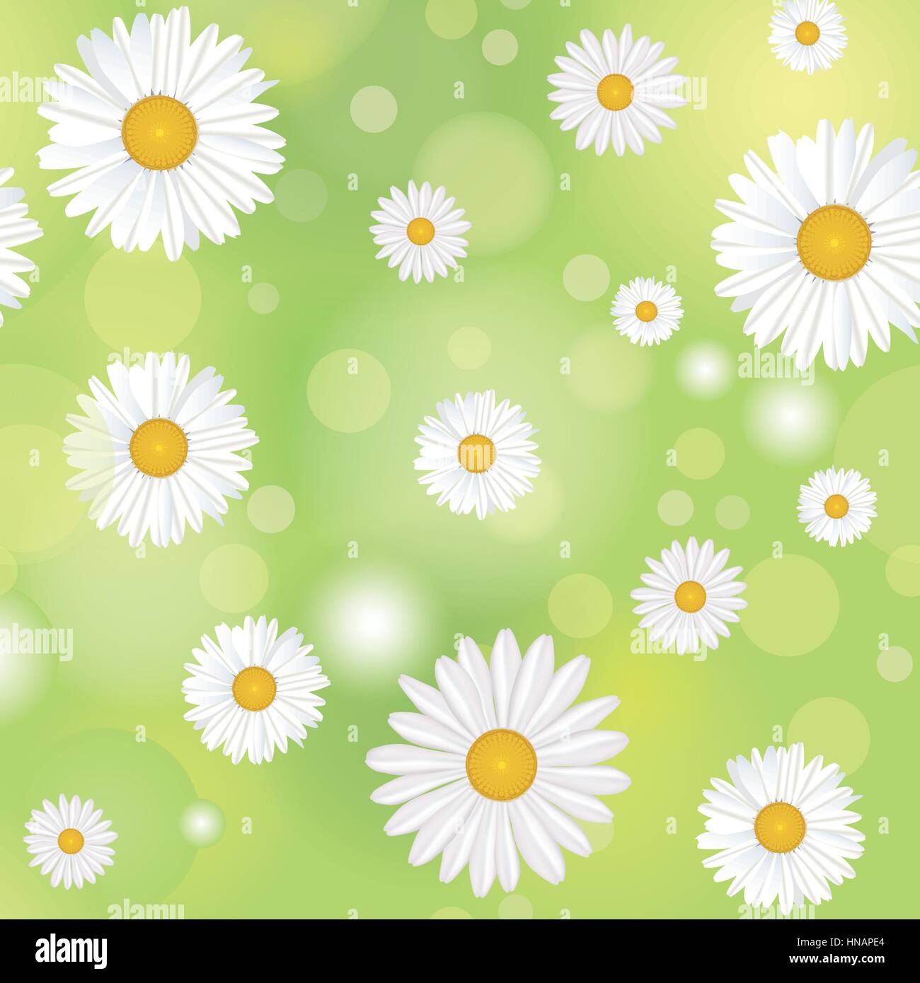 Flower summer background. Seamless floral pattern Stock Vector Image ...