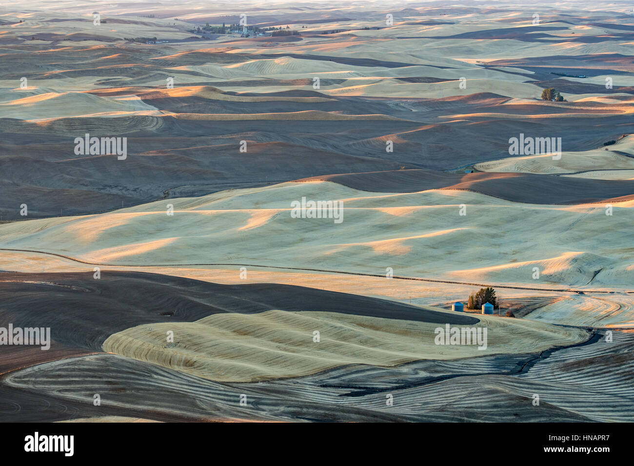 Views of the Palouse from Steptoe Butte Stock Photo - Alamy