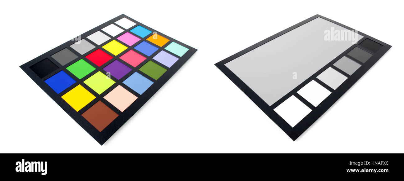 Color control card hi-res stock photography and images - Alamy
