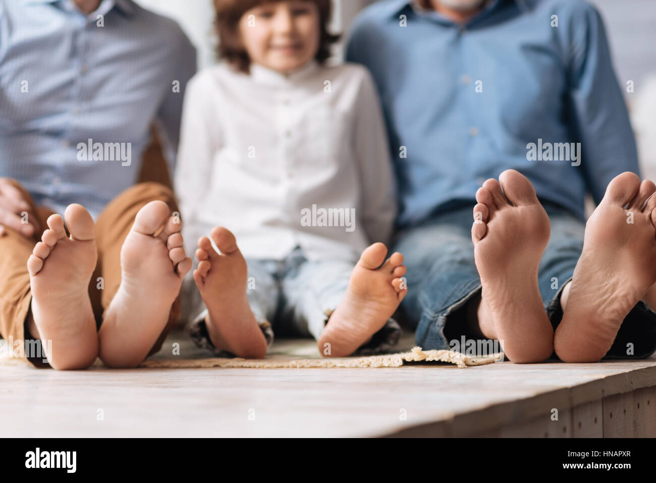 Three generations being together Stock Photo - Alamy