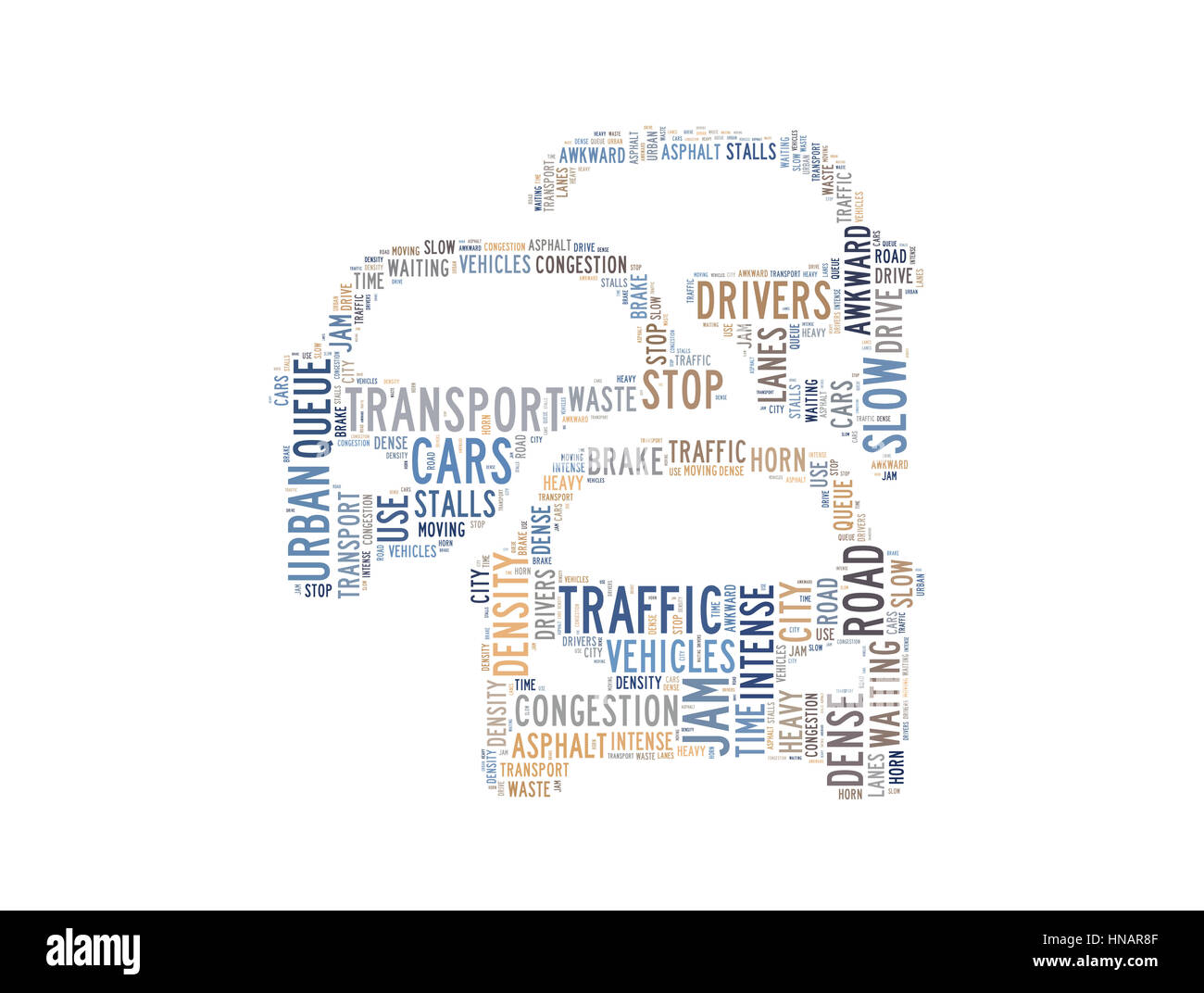 Word cloud featuring concepts referred to cars Stock Photo - Alamy