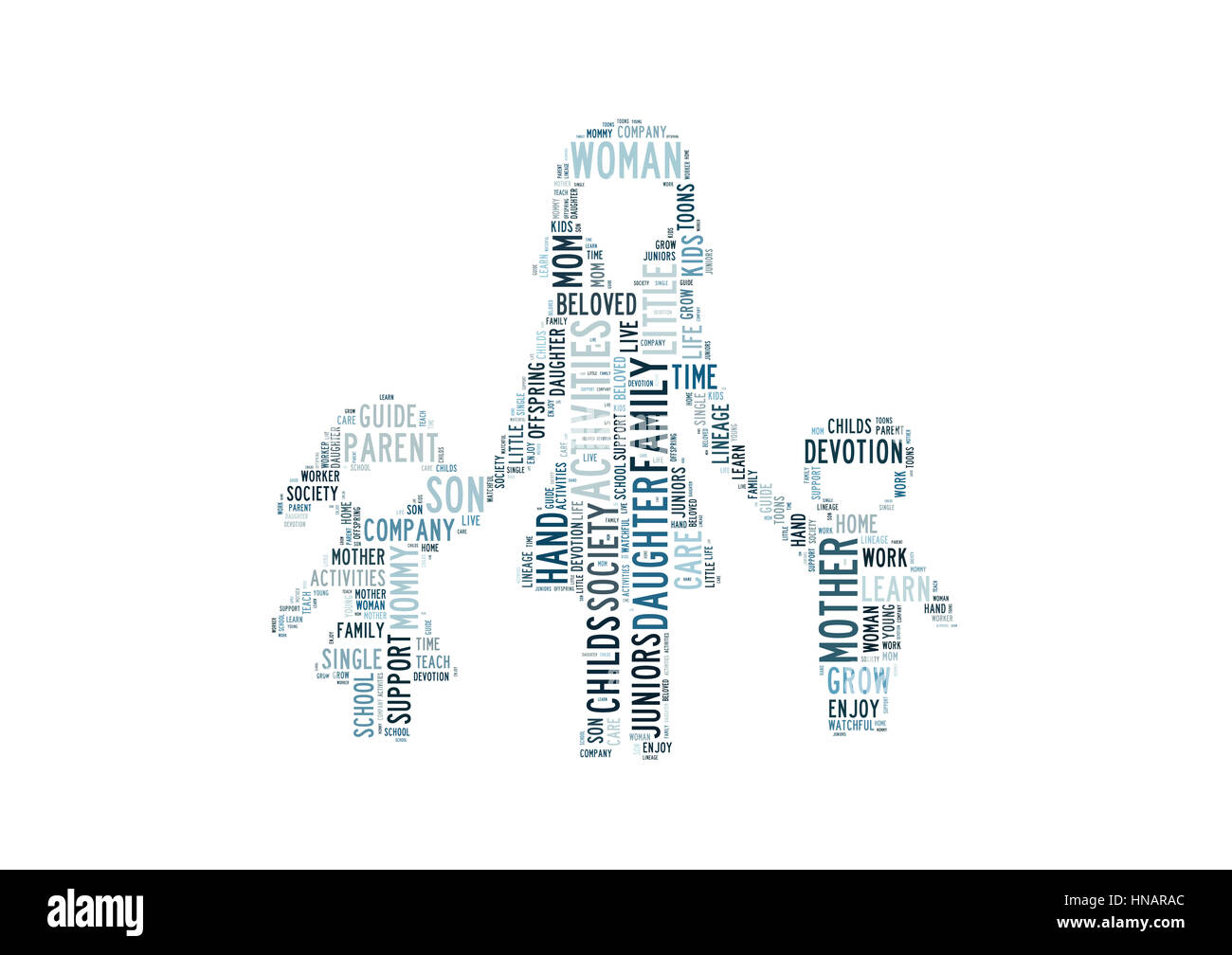 Word cloud children hi-res stock photography and images - Alamy
