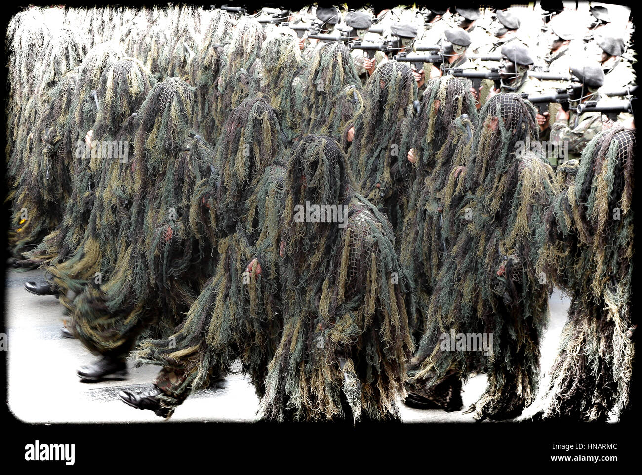 Military Uniforms Peruvian Military Forces Stock Photo - Alamy