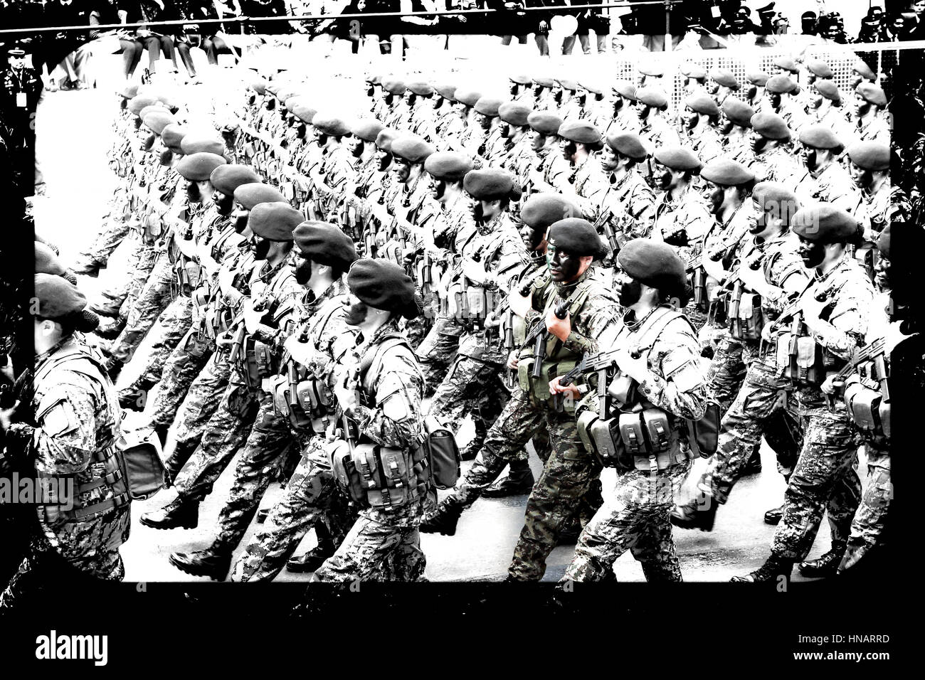 Military Uniforms Peruvian Military Forces Stock Photo - Alamy