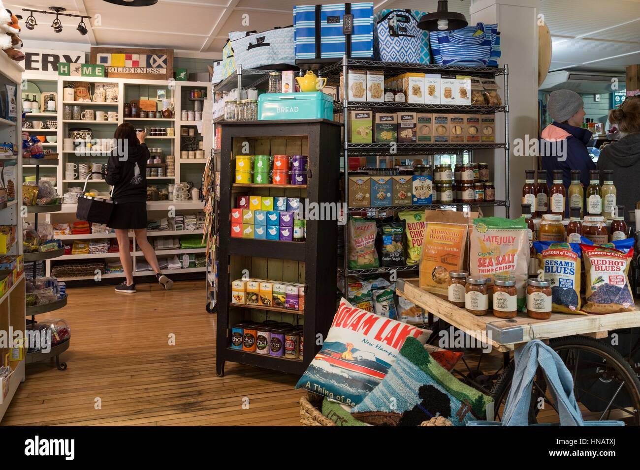 Small town general store, Squam Lake Inn and Marketplace, Holderness ...