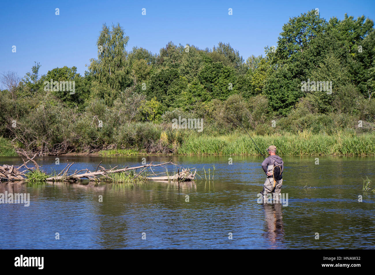 Tenkara fishing hi-res stock photography and images - Alamy