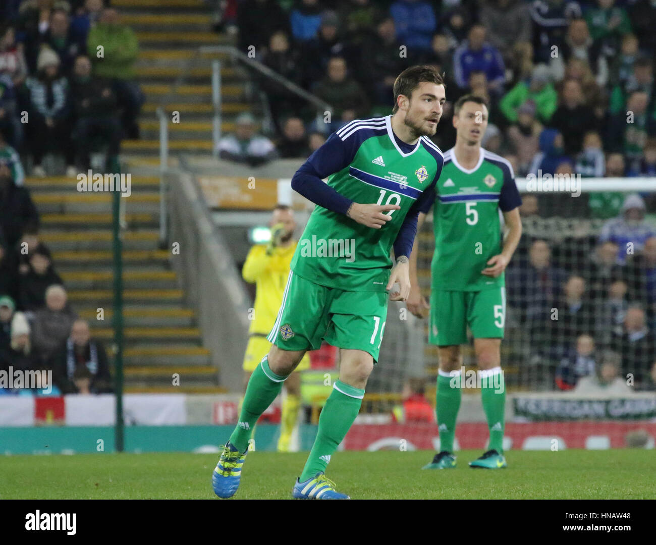 Paul paton northern ireland international footballer hi-res stock ...
