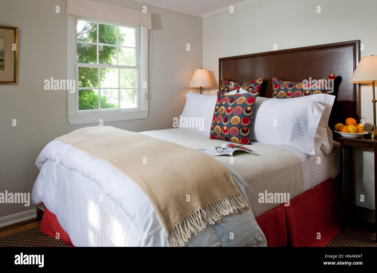 Interior guestroom of Kennebunk Inn, English Meadows Inn, Kennebunkport ...