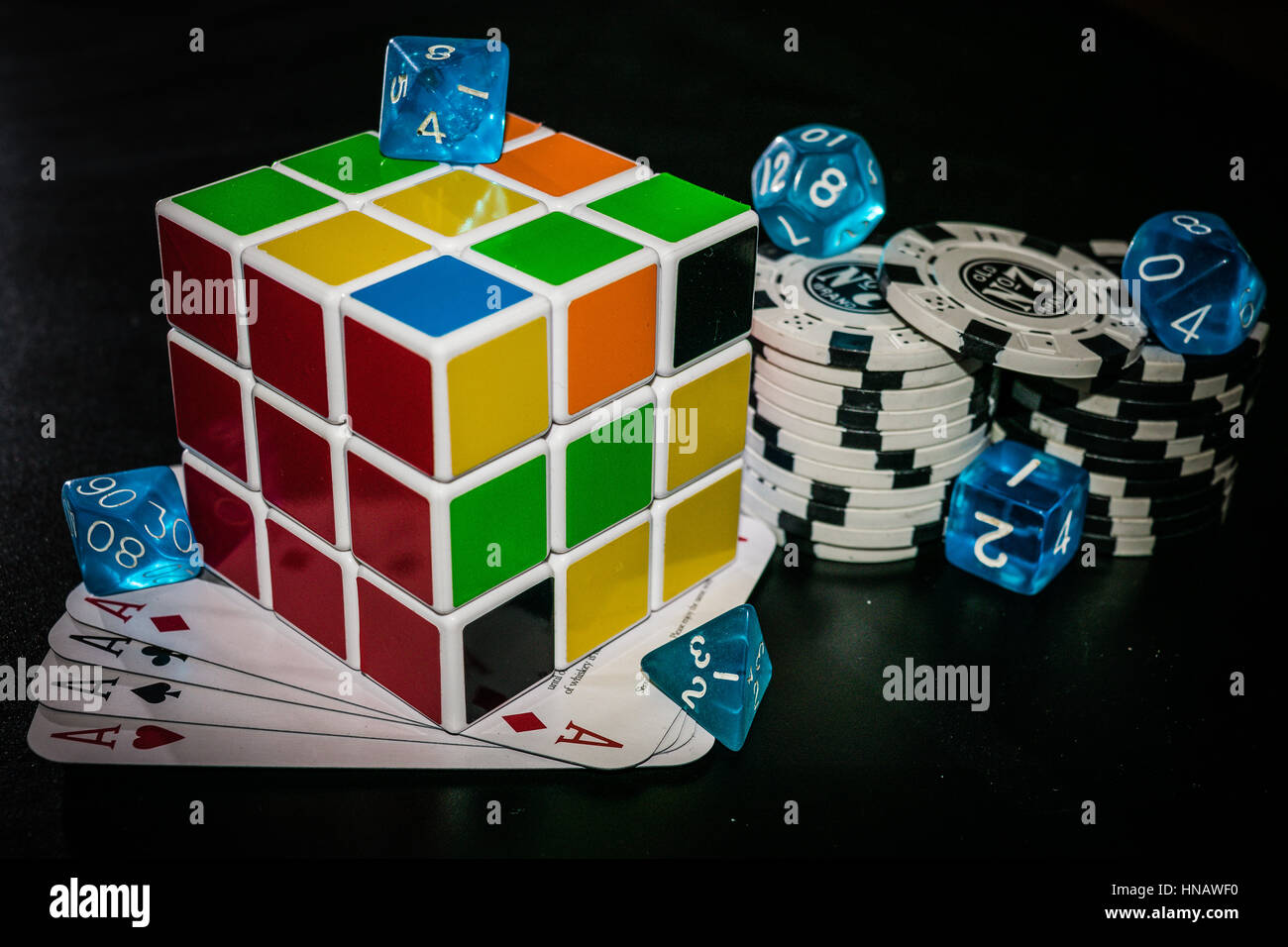 Chips cards hi-res stock photography and images - Alamy