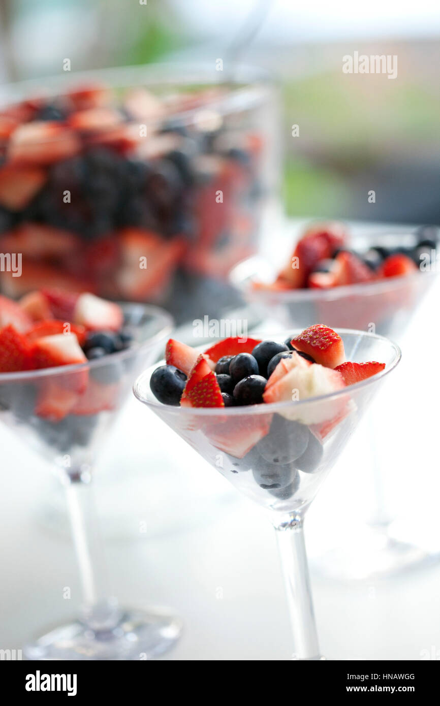 Fruit Salad cups, Key West, FL Stock Photo - Alamy