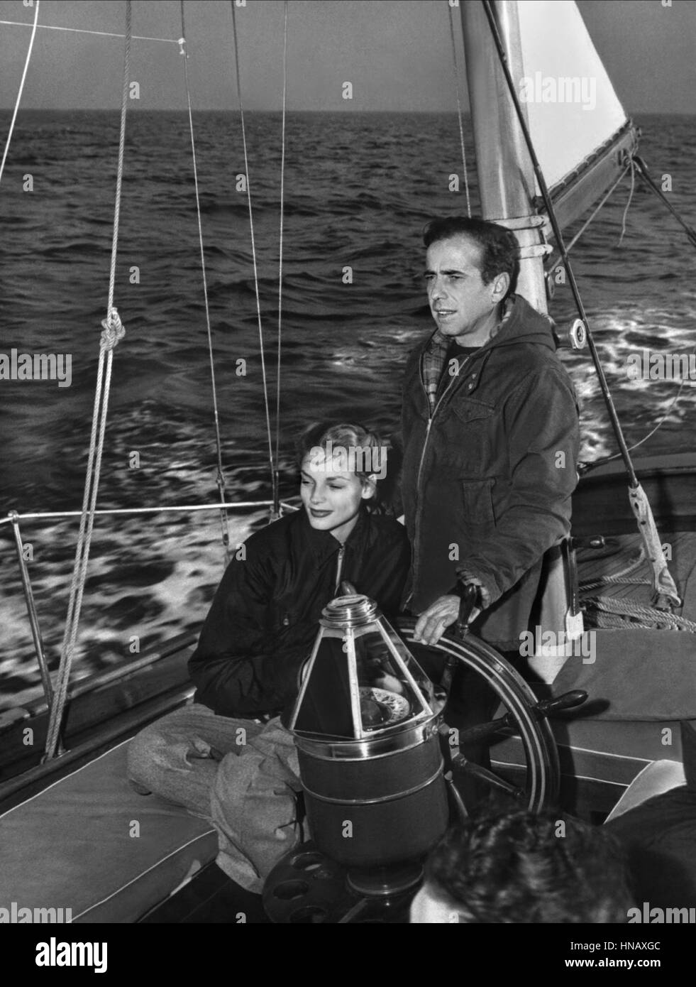 HUMPHREY BOGART & LAUREN BACALL ACTOR; ACTRESS (1953 Stock Photo - Alamy