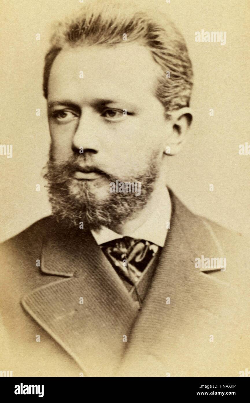 PYOTR ILYICH TCHAIKOVSKY MUSIC COMPOSER (1885 Stock Photo - Alamy