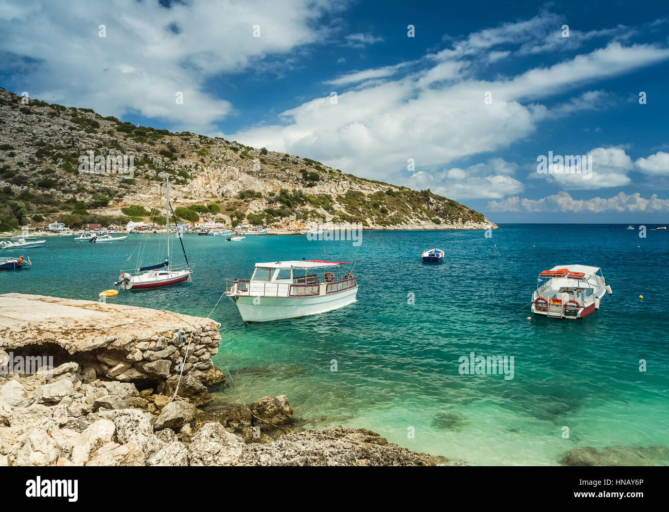 Boat mediterranean hi-res stock photography and images - Alamy