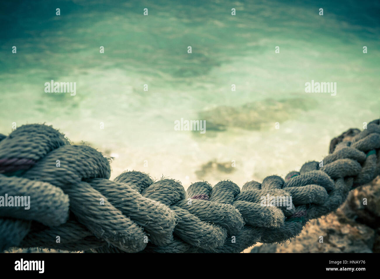 Naval Rope close-up Stock Photo - Alamy