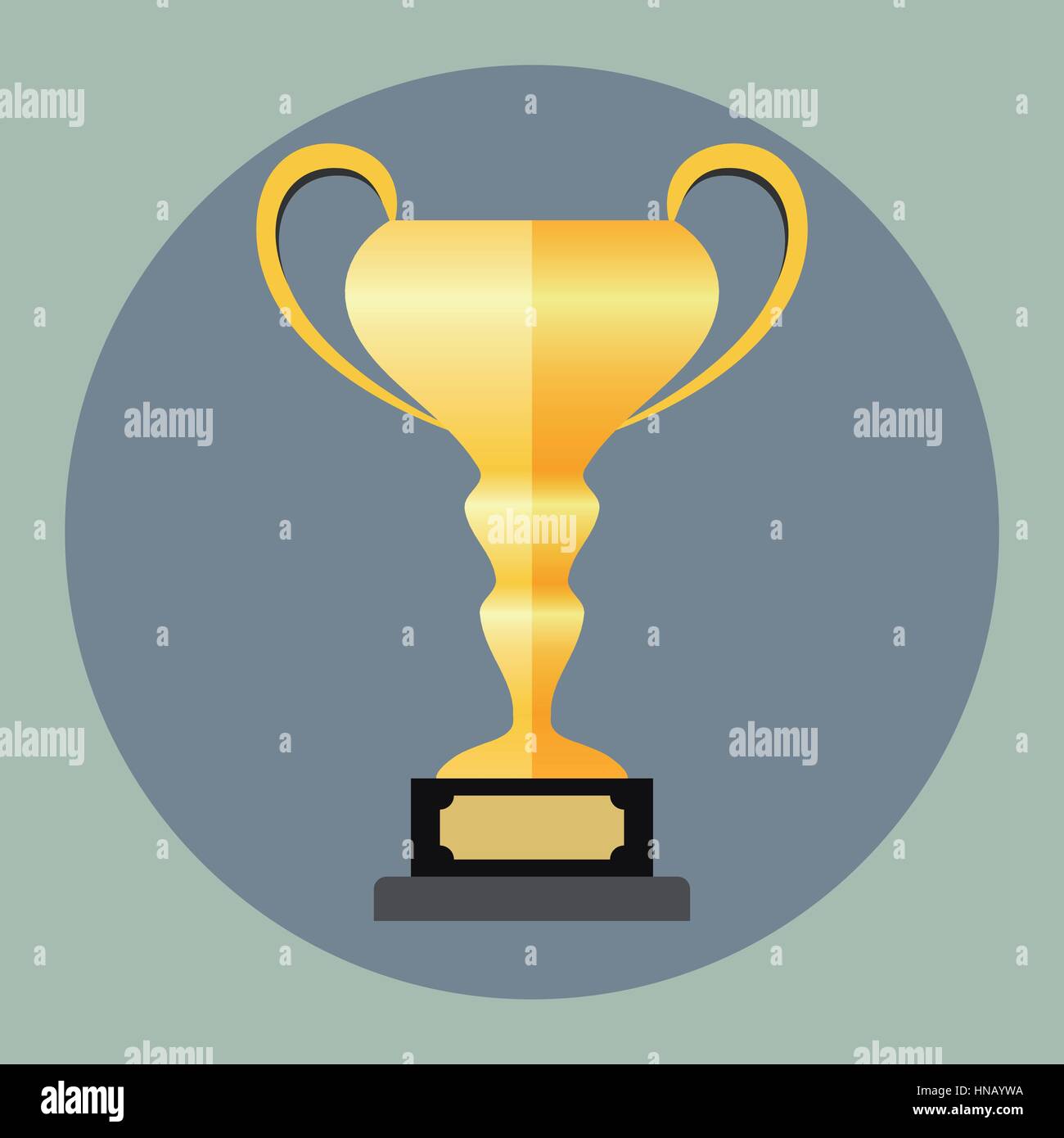 Winner gold cup, Victory Prize Award Symbol Trophy cup Icon, Vector ...