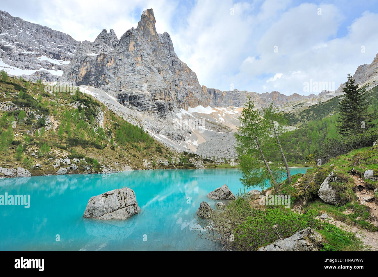 Mountains of Cortina d'Ampezzo, Dolomiti Alps, Italy Stock Photo - Alamy