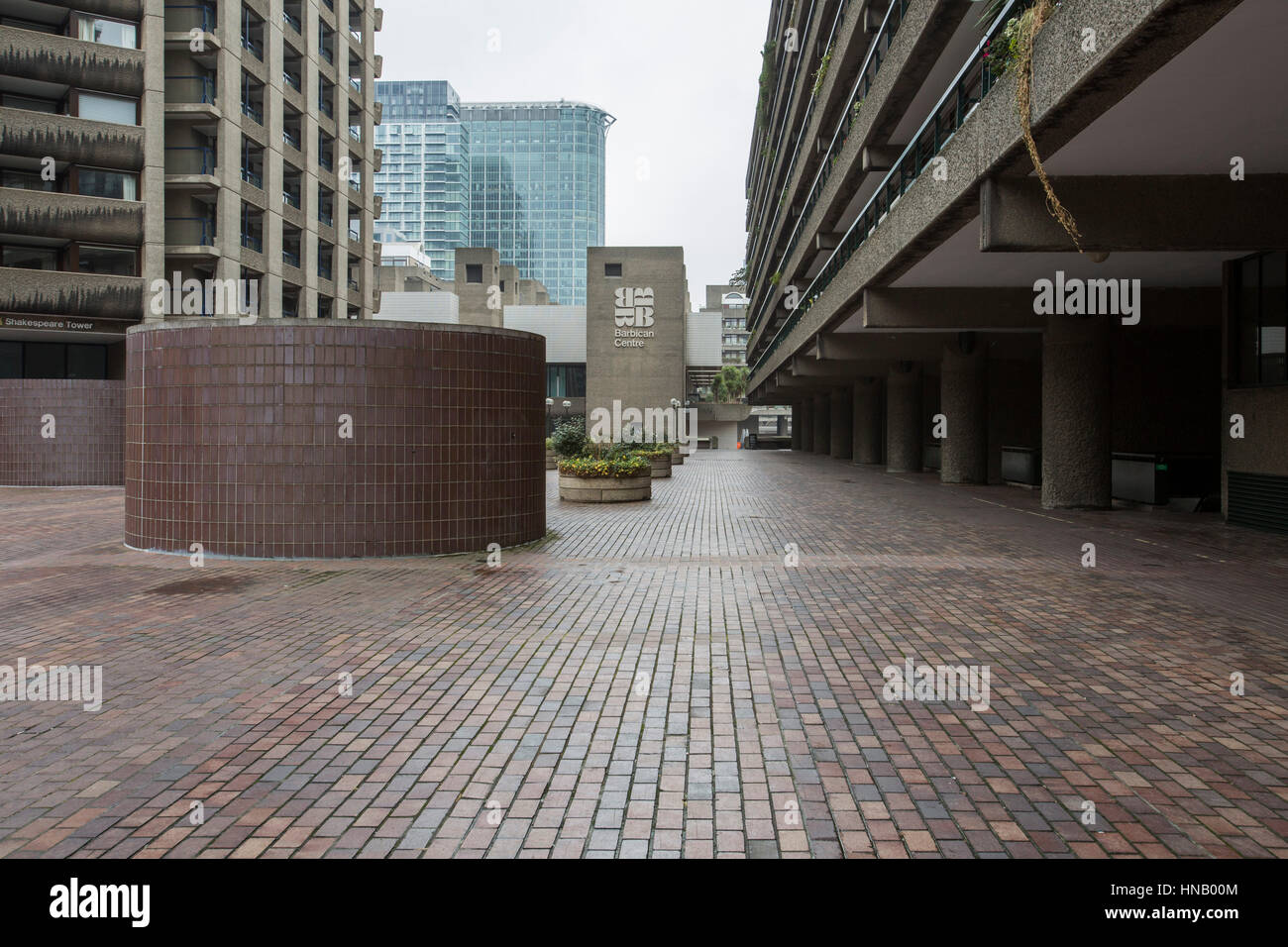View of the Barbican Centre in London Stock Photo - Alamy
