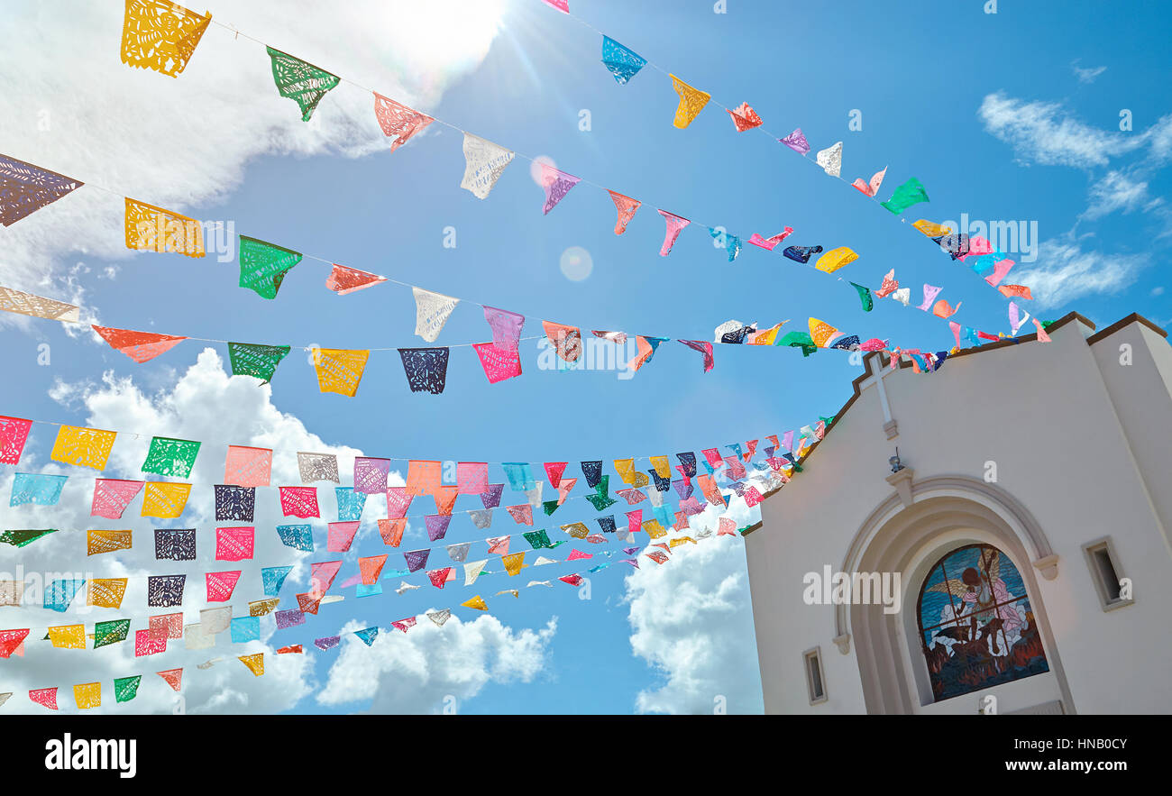 Lines of flags hi-res stock photography and images - Alamy