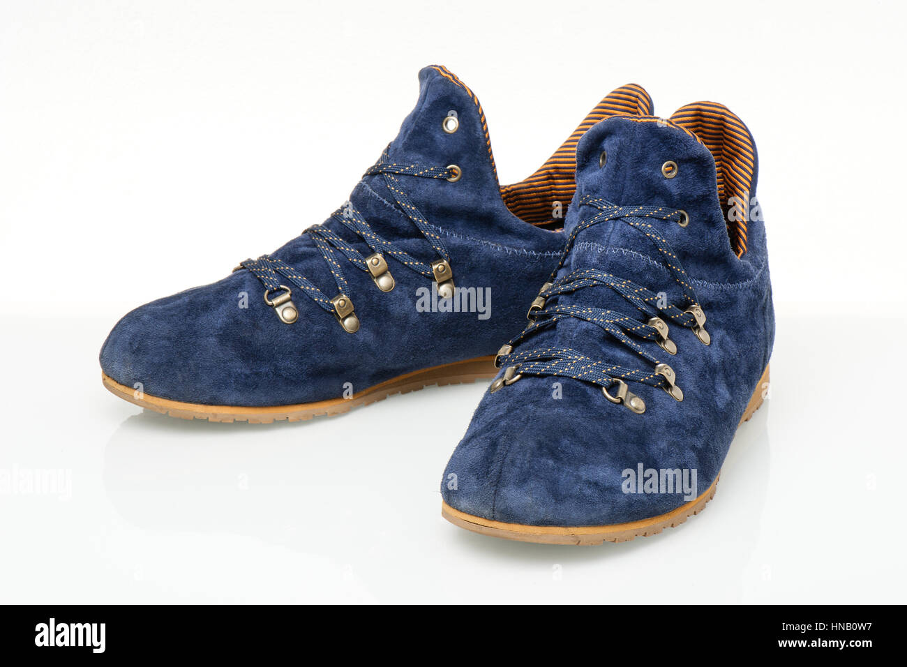 Suede shoes Cut Out Stock Images & Pictures - Alamy