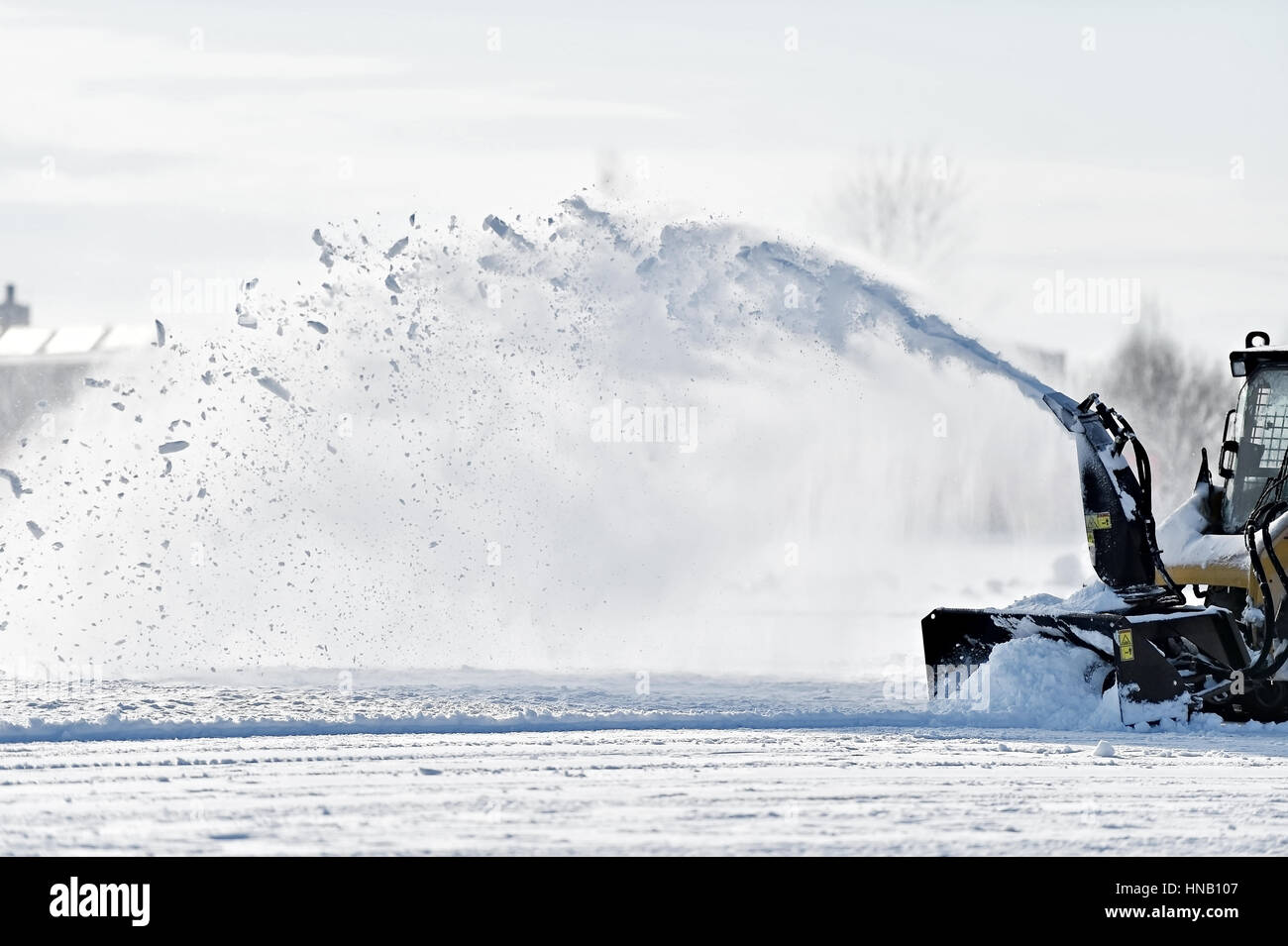 Snow cleaner machine hi-res stock photography and images - Alamy