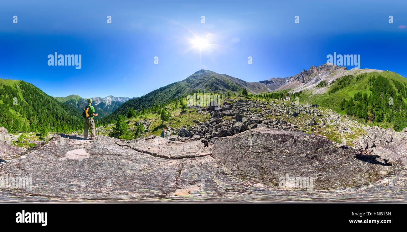 Spherical panorama 360 180 mountain hi-res stock photography and images ...