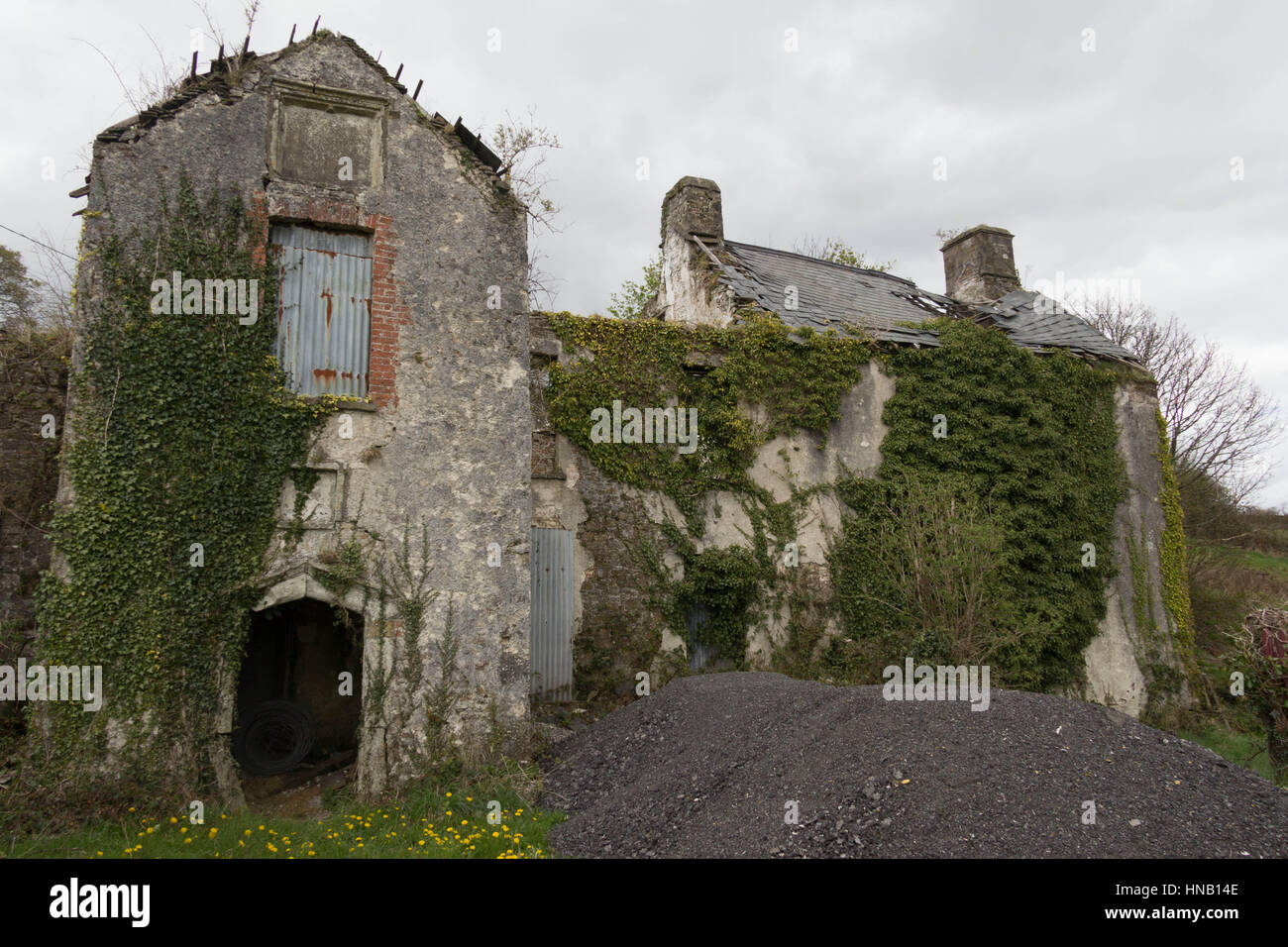 Blaenbaglan Farmhouse, Port Talbot - 2014 Stock Photo - Alamy