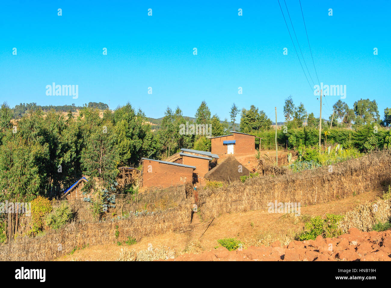 Addis ababa ethiopia countryside hi-res stock photography and images ...