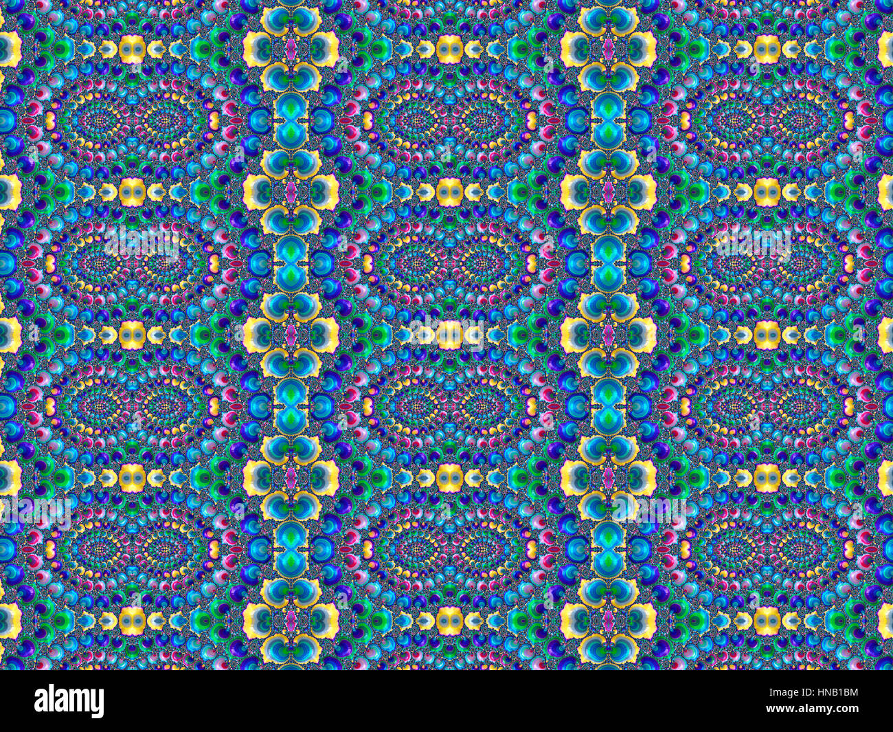 Mosaic Pattern - Illustration Stock Photo - Alamy