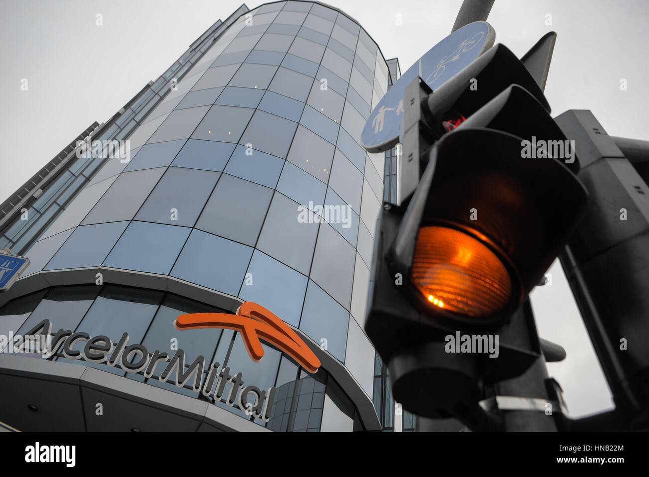 Luxembourg 10.12.2008. View of the Arcelor Mittal administrativ ...