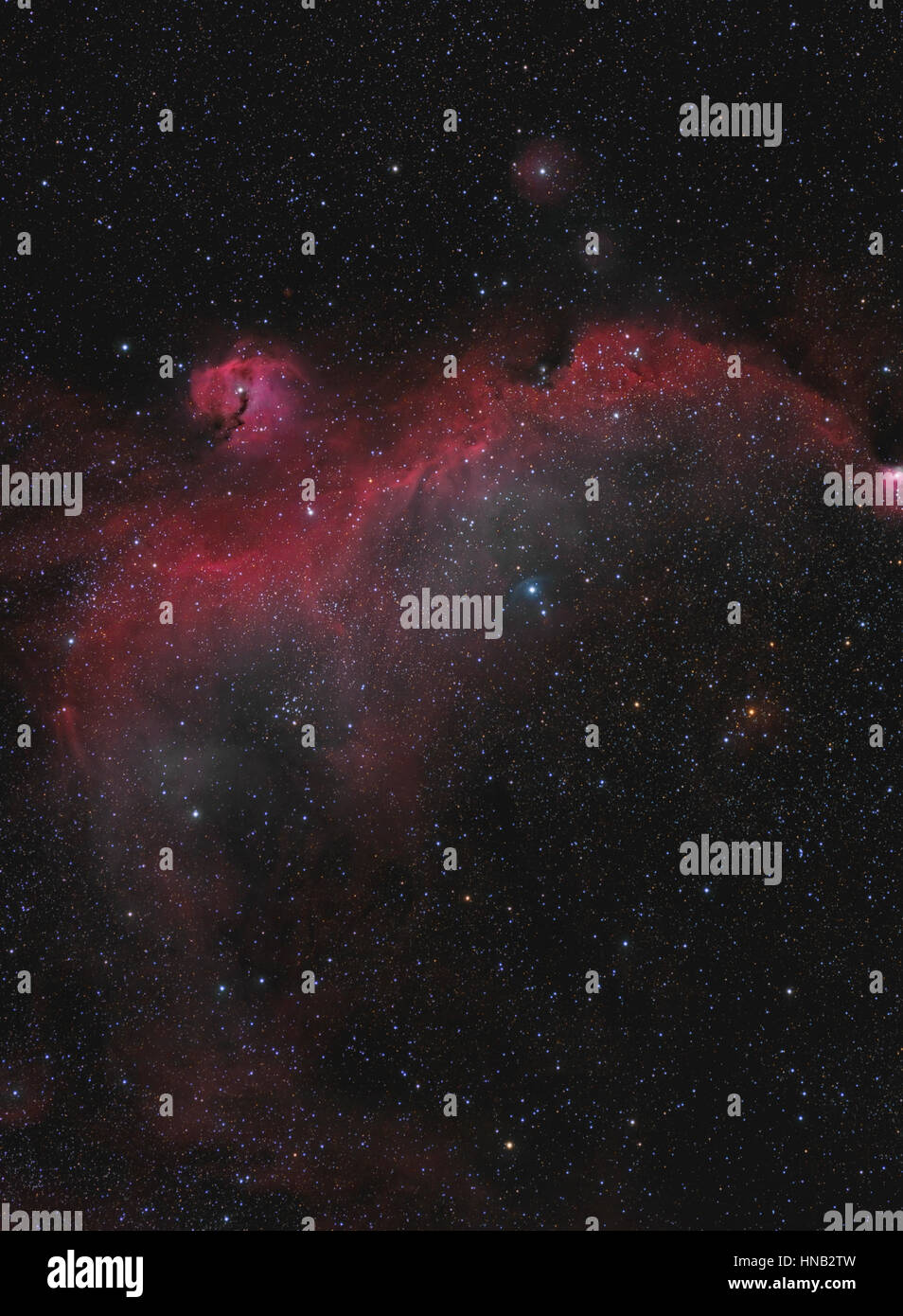 Seagull Nebula in Monoceros Stock Photo - Alamy