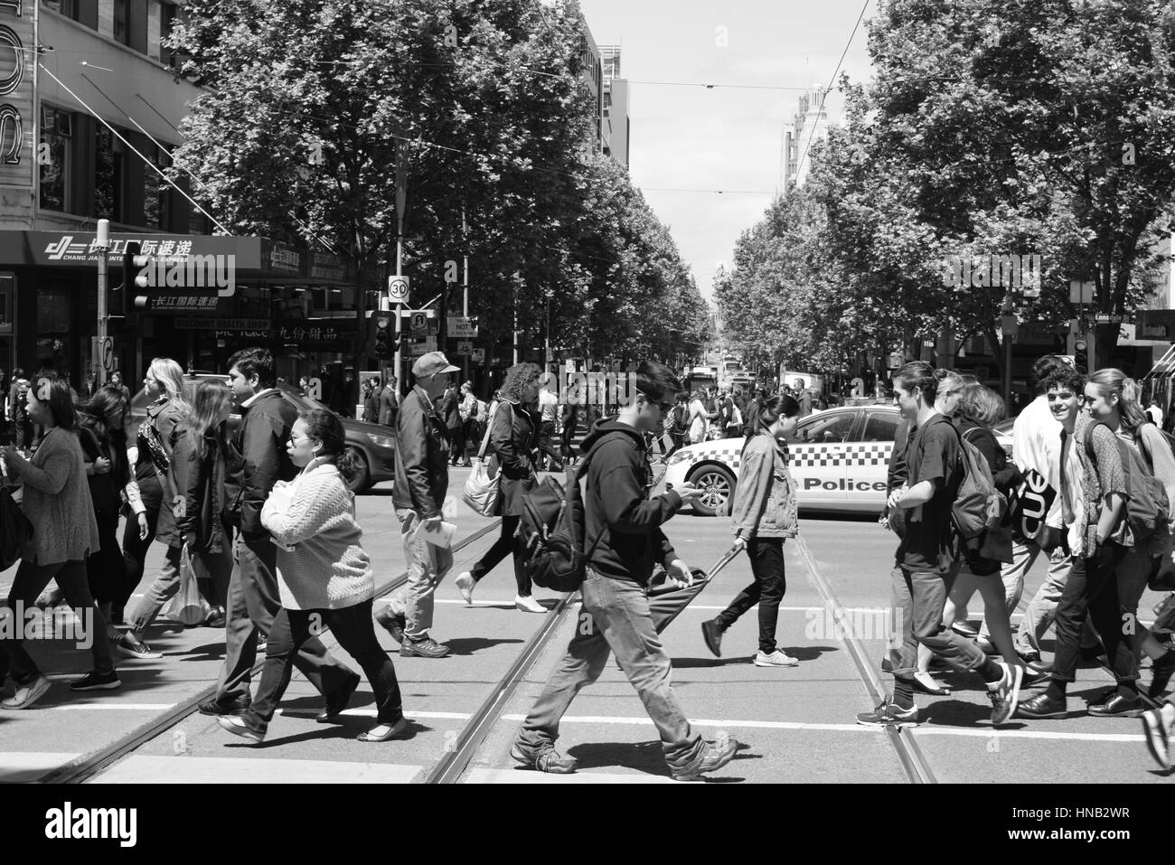 Streetsofmelbourne hi-res stock photography and images - Alamy