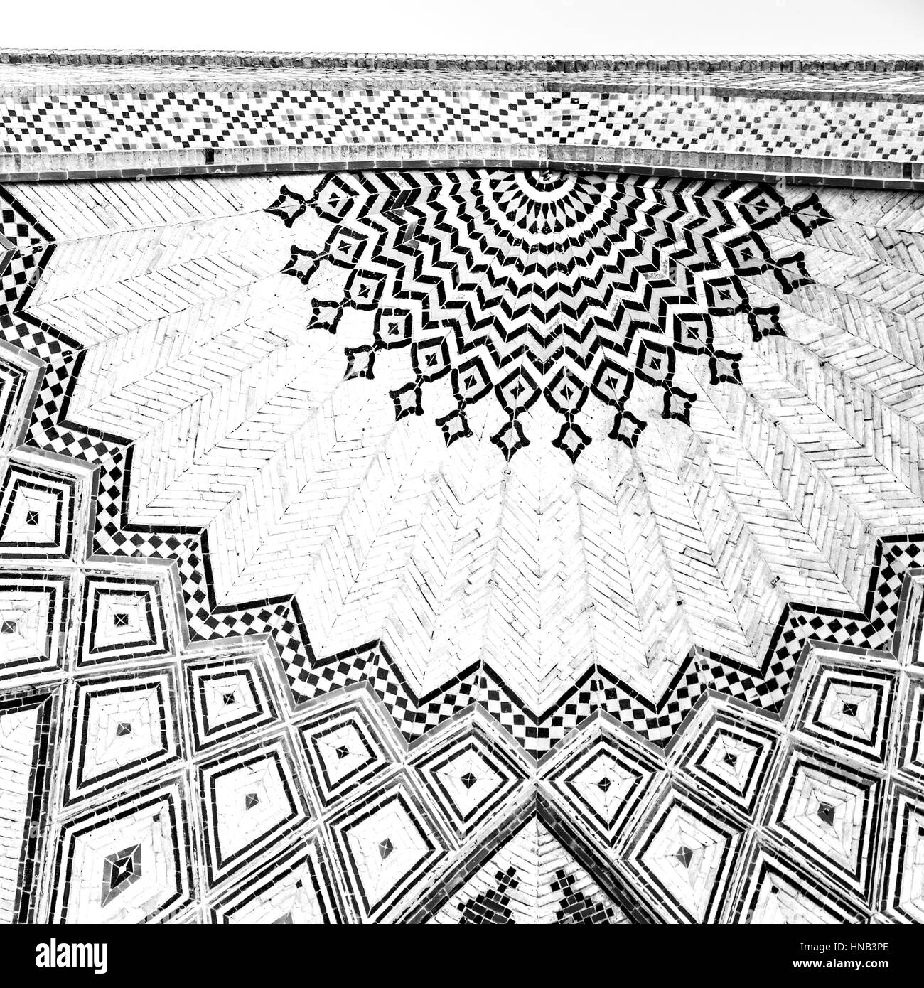 blur in iran abstract texture of the religion architecture mosque roof ...