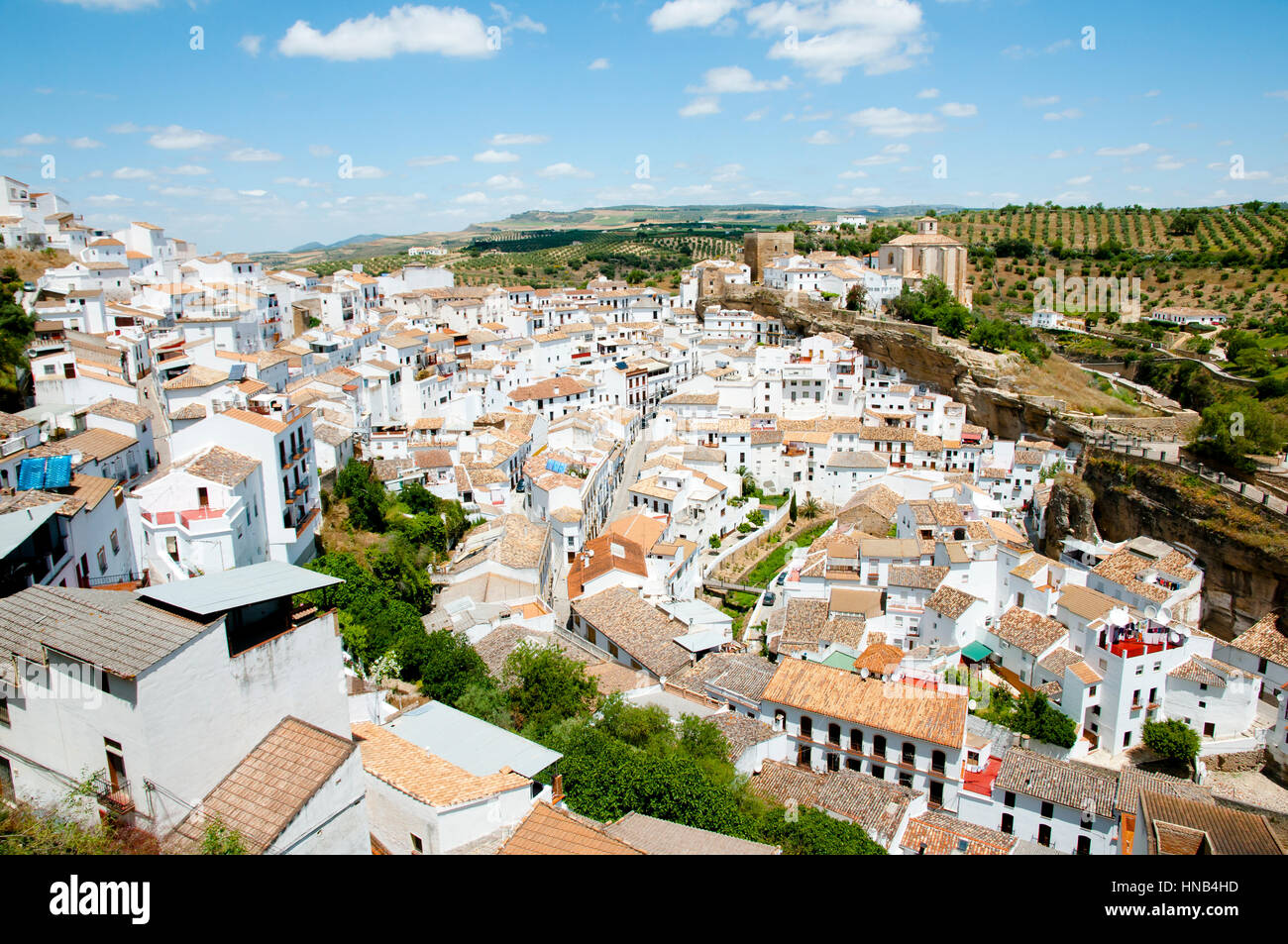 Setenil de las Bodegas - Spain Stock Photo - Alamy