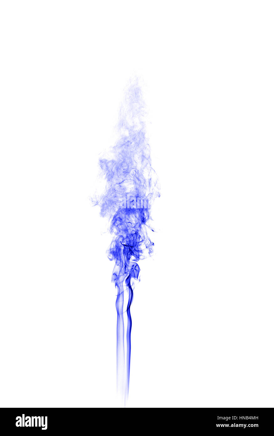 smoke in white background Stock Photo - Alamy
