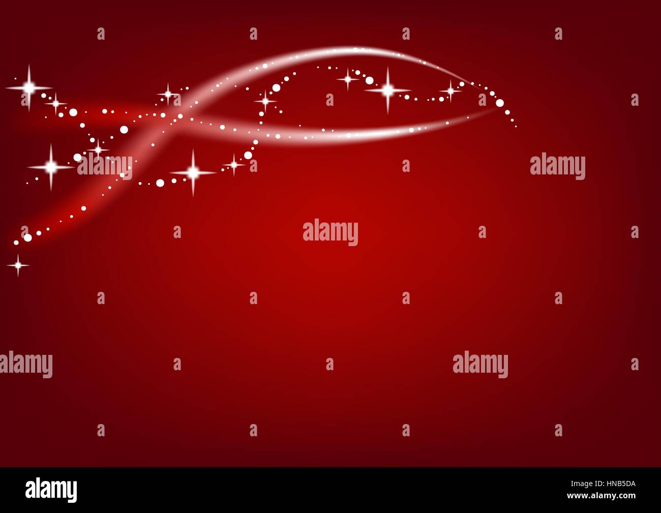 White Sparkle Wave On A Red Background Stock Vector Image & Art - Alamy