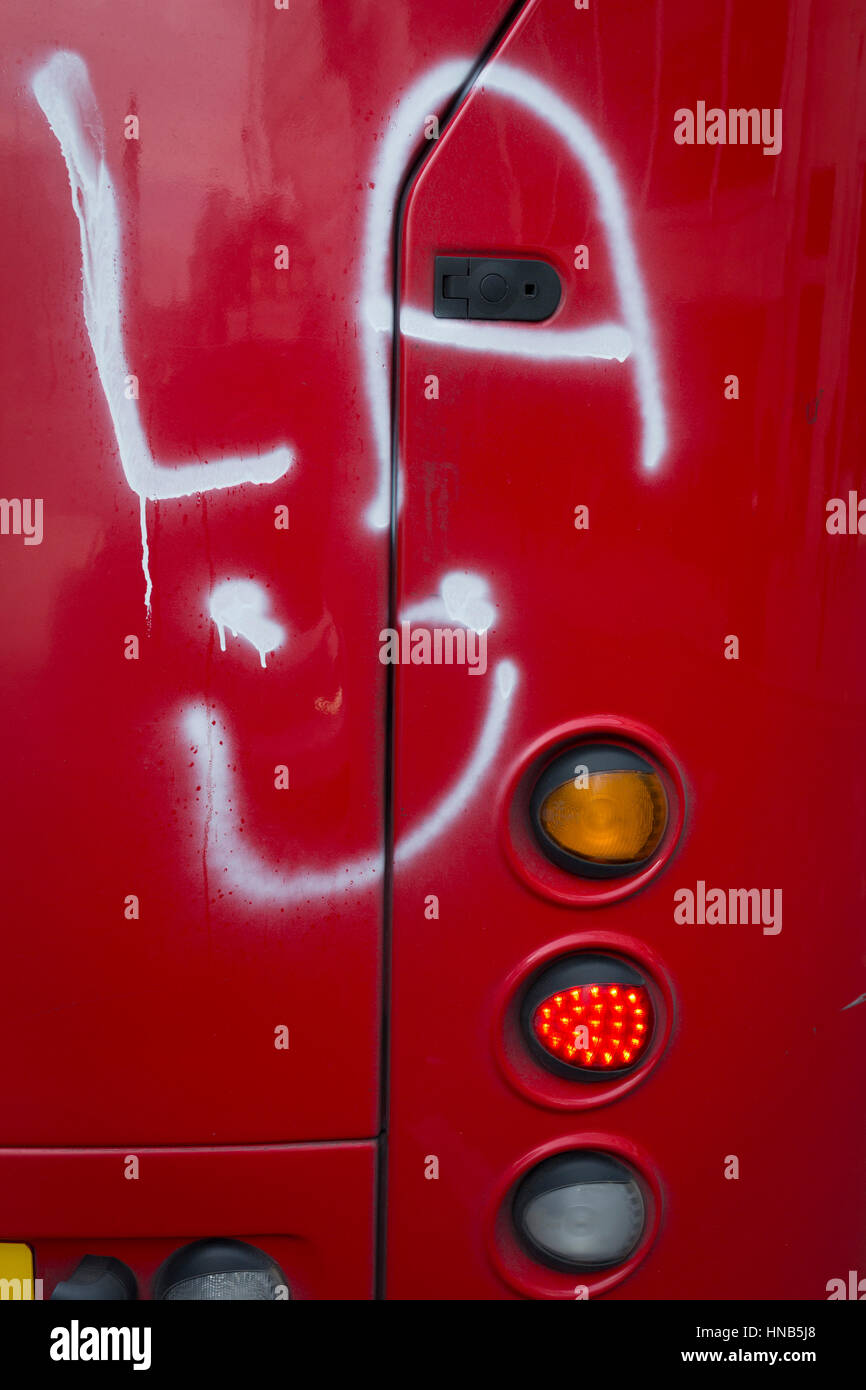 London routemaster bus detail hi-res stock photography and images - Alamy