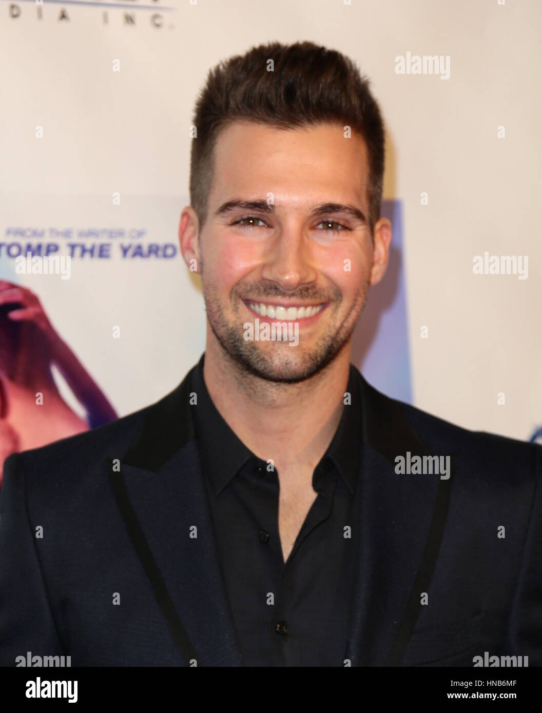 James Maslow attending the premiere of '48 Hours To Live' at TCL ...