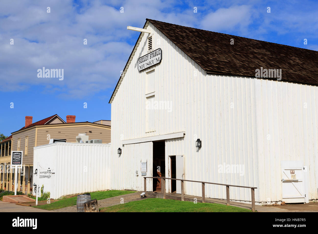 Seeley Stable, Old Town Sate Historic Park, San Diego, California, USA ...