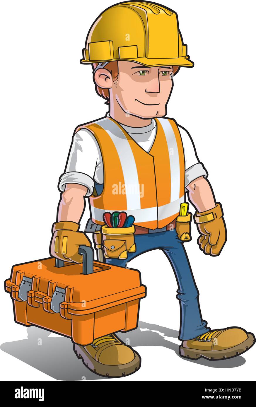 Construction Worker Vector