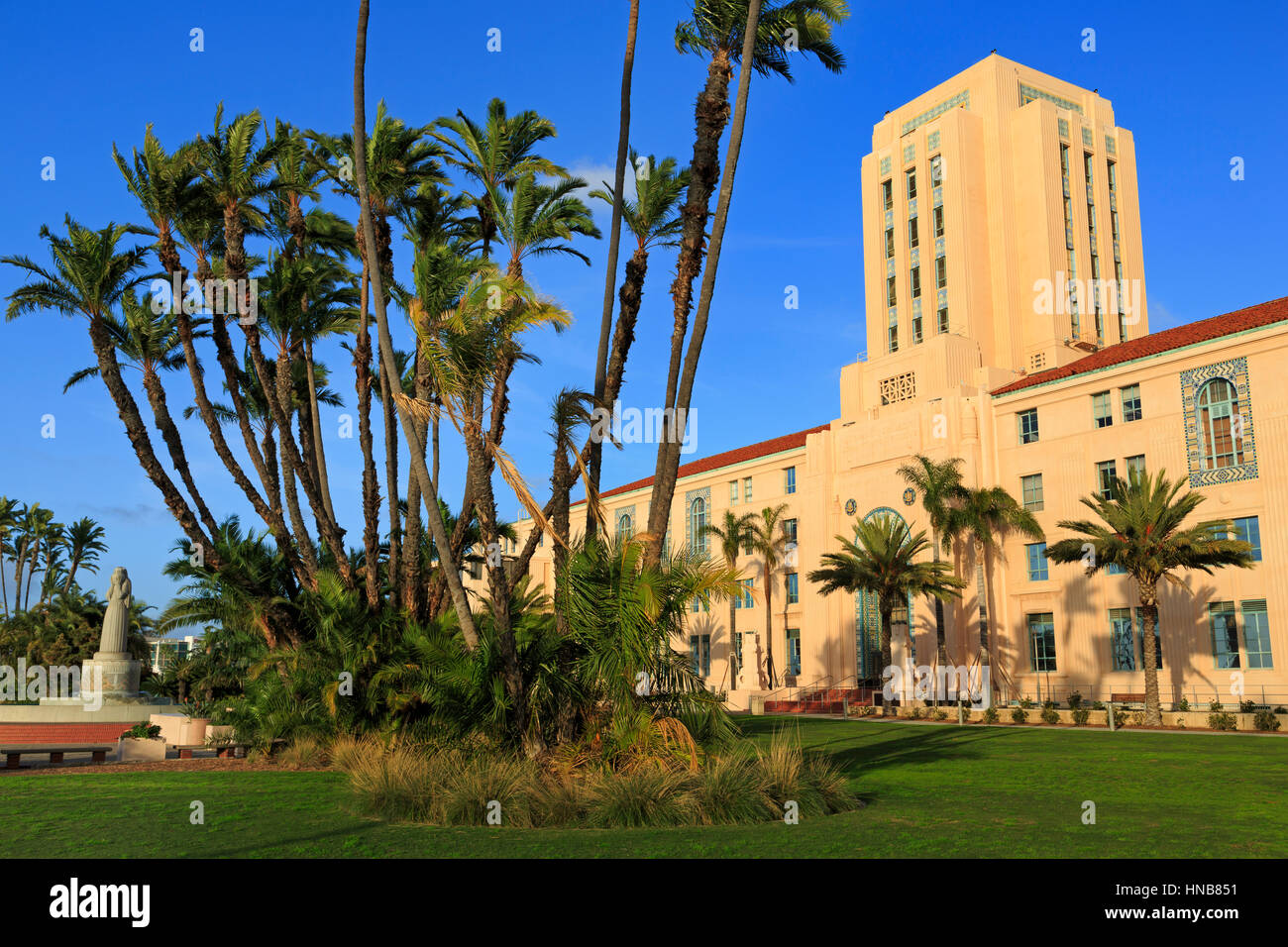 County Administration Center, San Diego, California, USA Stock Photo ...