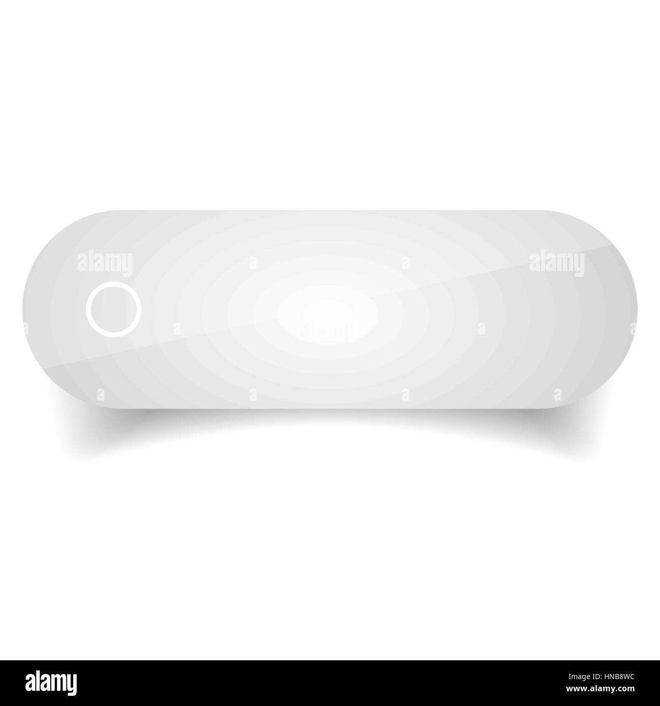 Empty vector glossy button Stock Vector Image & Art - Alamy