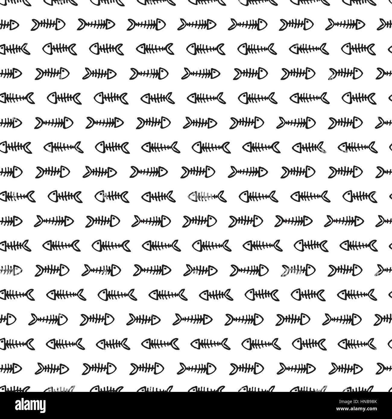 Cartoon fish bones hi-res stock photography and images - Alamy