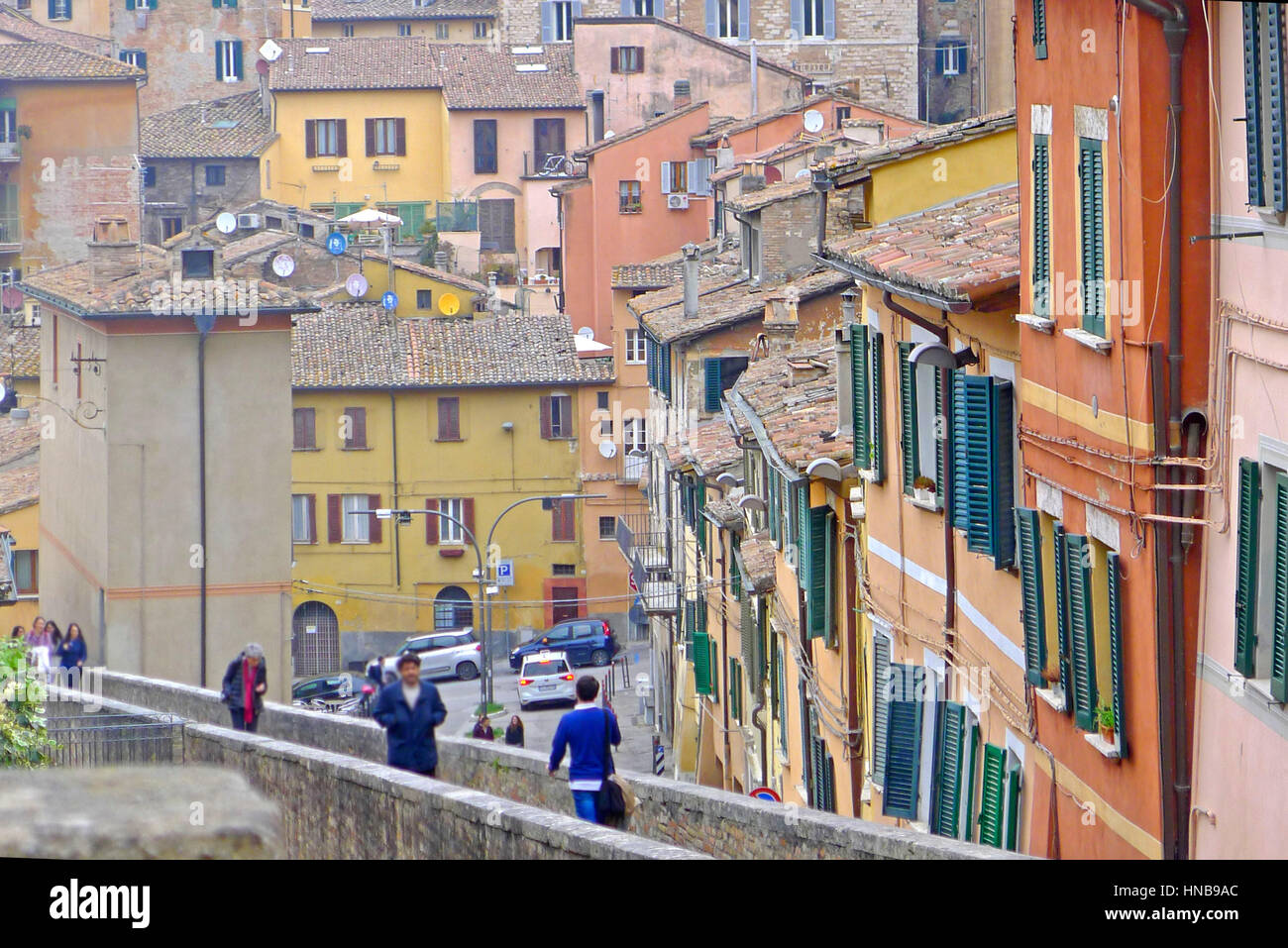 A beautiful ancient city Perugia in Italy Stock Photo - Alamy