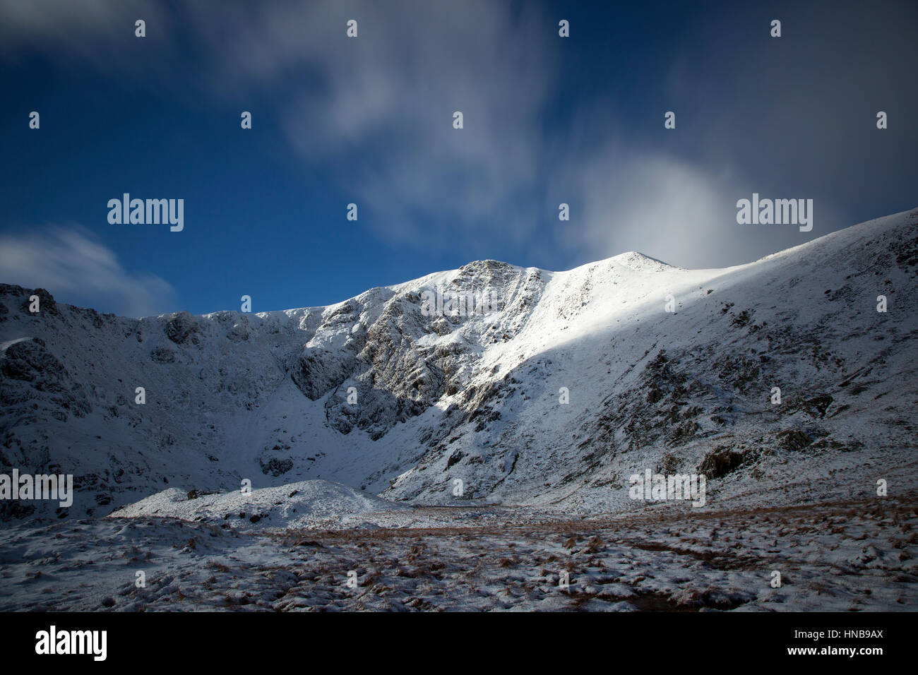 Photograph by © Jamie Callister. Y Garn Summit, Snowdonia National Park ...